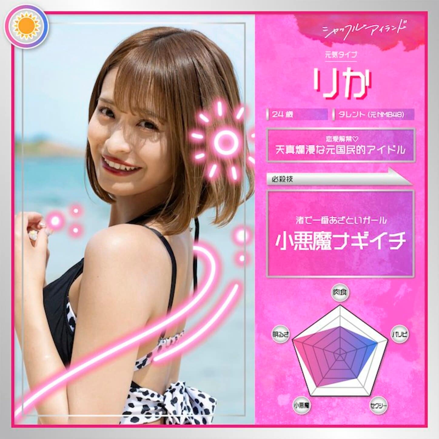 【写真・画像】【最新】『シャッフルアイランド Season4』メンバー一覧まとめ 元NMB48や芸人、現役プロボクサーも参加（プロフィールやSNS情報あり） 4枚目 | その他 | ABEMA ...