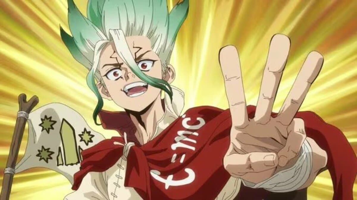 Senku & Xeno’s Collaboration Clears the Path! Intense Explosion Scene ...