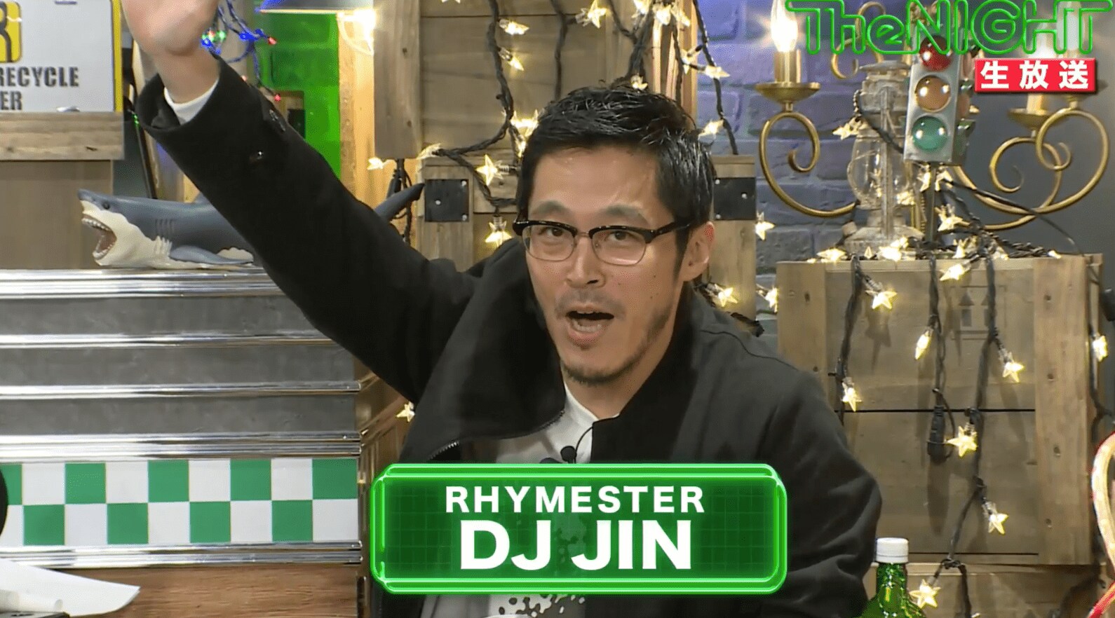 ライムスター宇多丸「TheNIGHT」にDJ JINが登場 視聴者ドン引きの“Out of Base”ぷりを披露 | その他 | ABEMA ...