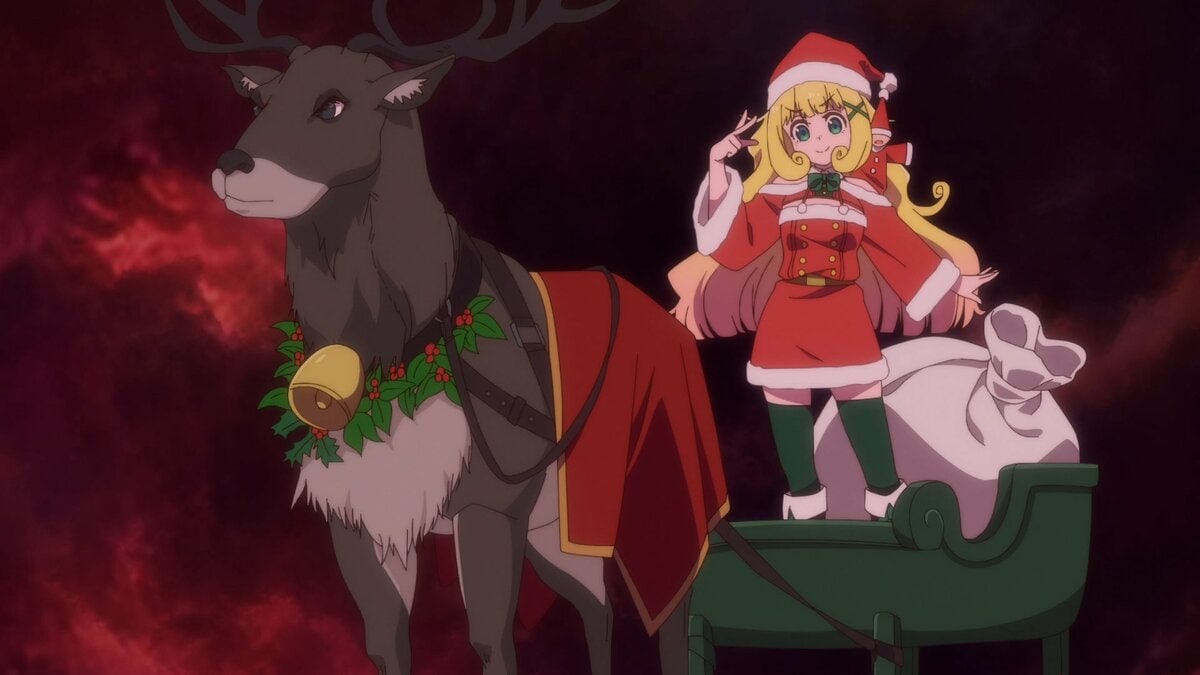 Doux Excitedly Awaits Santa's Arrival... Anime "The Demon King's ...