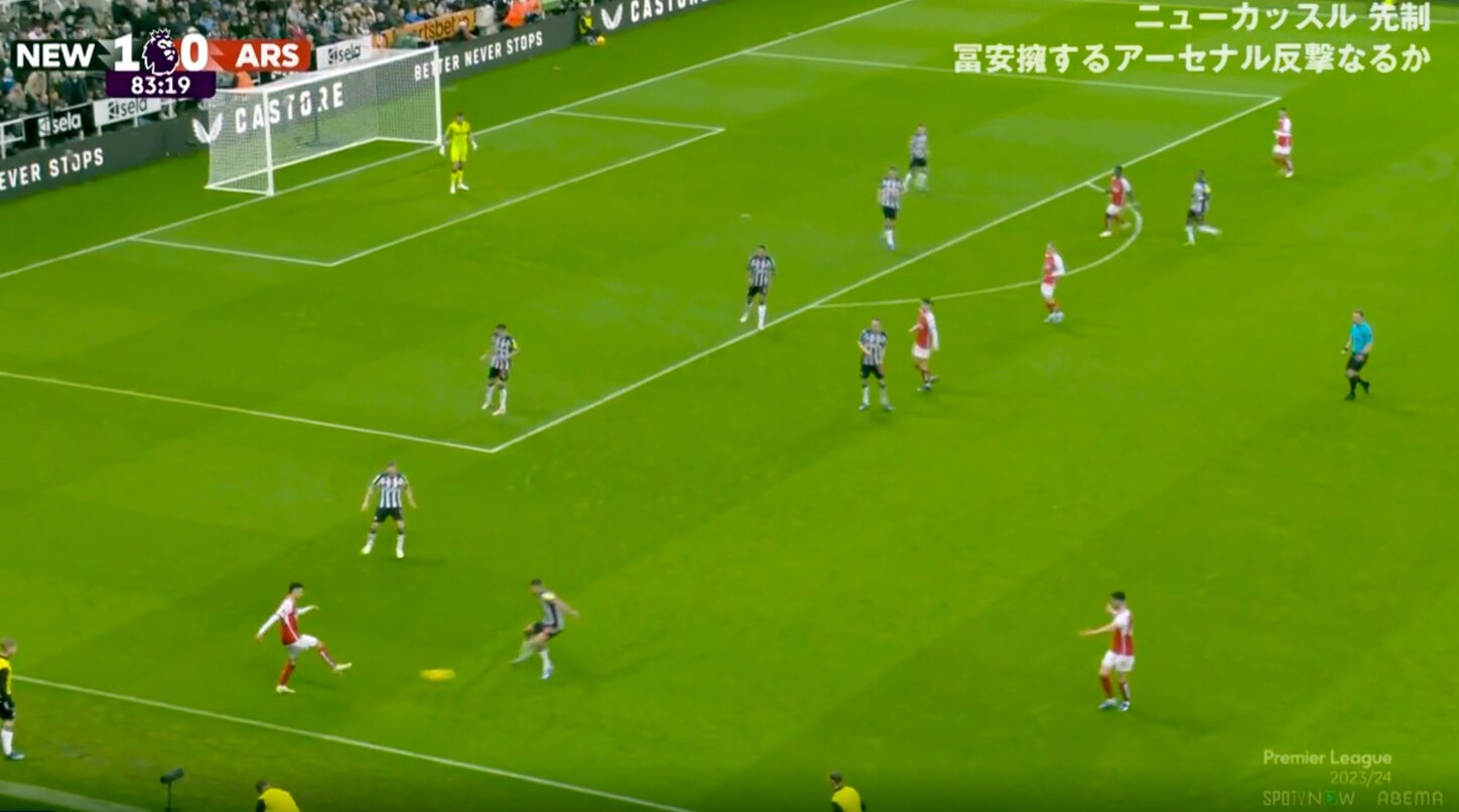 まるでピラニア！？試合終盤に“鬼の三度追いプレス”を見せたニューカッスルMFを元日本代表DFが絶賛！「魂を揺さぶられる熱いプレー」 | サッカー | ABEMA TIMES | アベマタイムズ