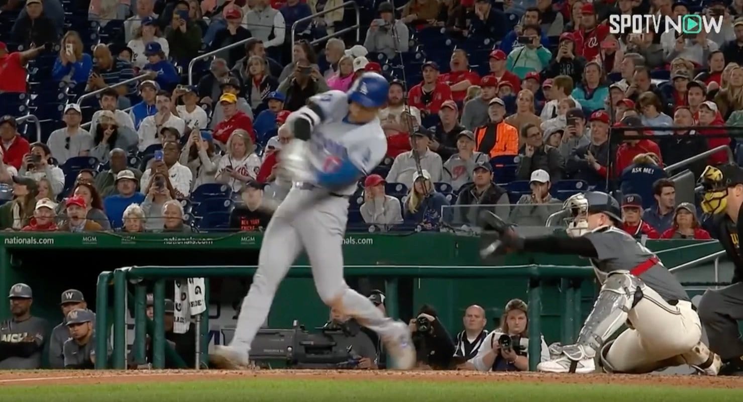 なんで、突然バットが… 大谷翔平、世界を震え上がらせる 191キロ弾を生んだ“異常な速さ”のスイングスピードが話題に 「化け物だな」「打撃はパワー」 | MLB | ABEMA TIMES ...