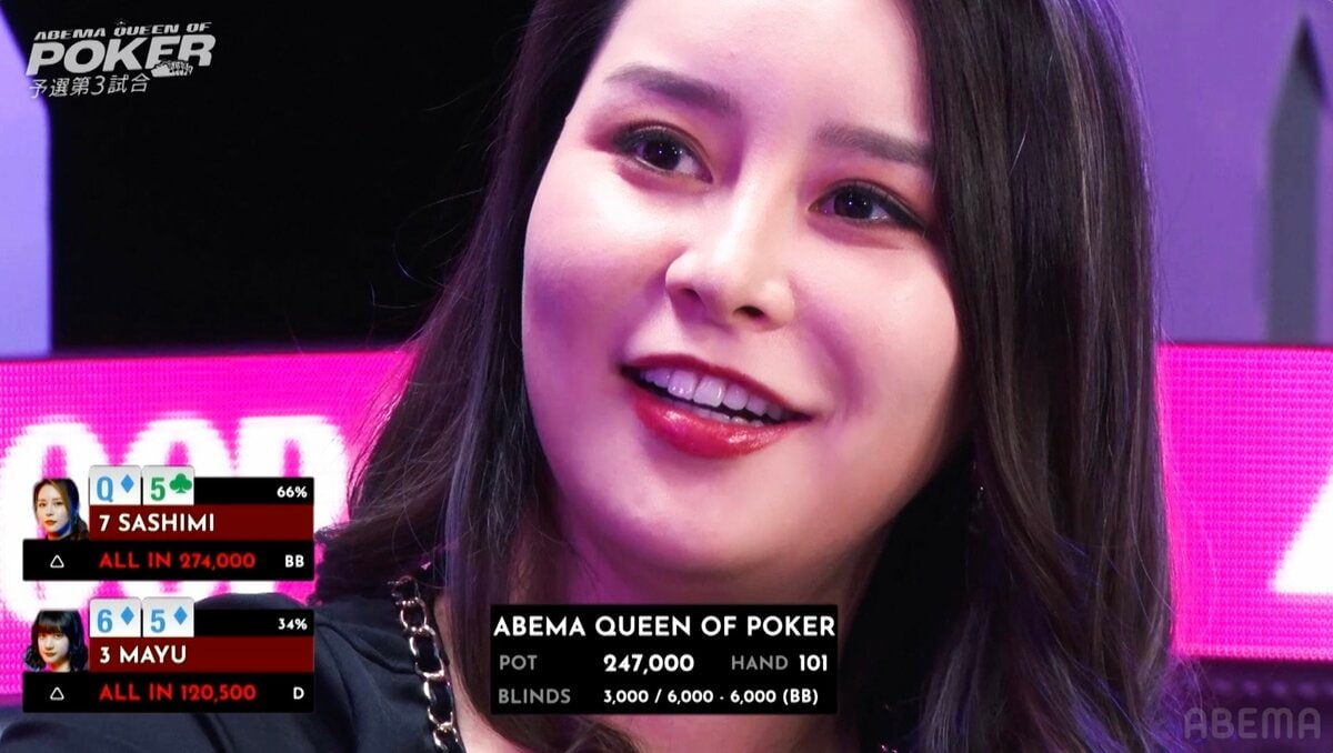 「強かった」“ベガスの暴君”Sashimi、大逆転の痛快勝利！ 物議醸すプレー続出でもファイナルに向け自信満々「私の番組なんで」／ポーカー・AQOP | ポーカー | ABEMA TIMES ...