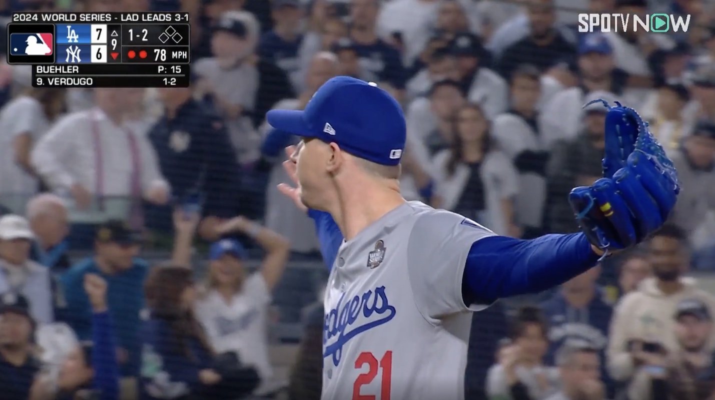 ヤンチャすぎ… ド軍・ビューラー、WS最終戦で“衝撃投球” | MLB | ABEMA TIMES | アベマタイムズ