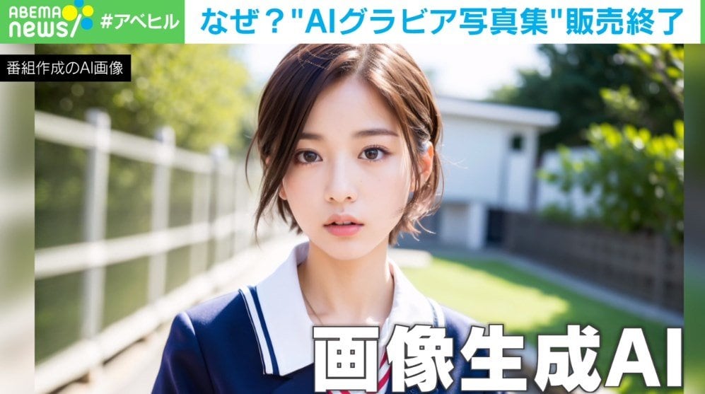 【写真・画像】大手出版社の「AIグラドル写真集」が販売終了 何が“アウト”だったのか？ 1枚目 | 経済・IT | ABEMA TIMES | アベマタイムズ