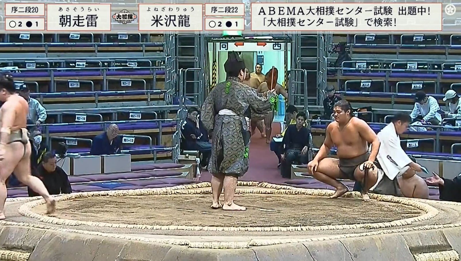 「めちゃくちゃ足長…」「股下何センチ？」19歳、身長190センチ力士、圧巻ボディで土俵に登場 抜群スタイルに驚きの声「噂のイケメン」 | 大相撲 | ABEMA TIMES | アベマタイムズ