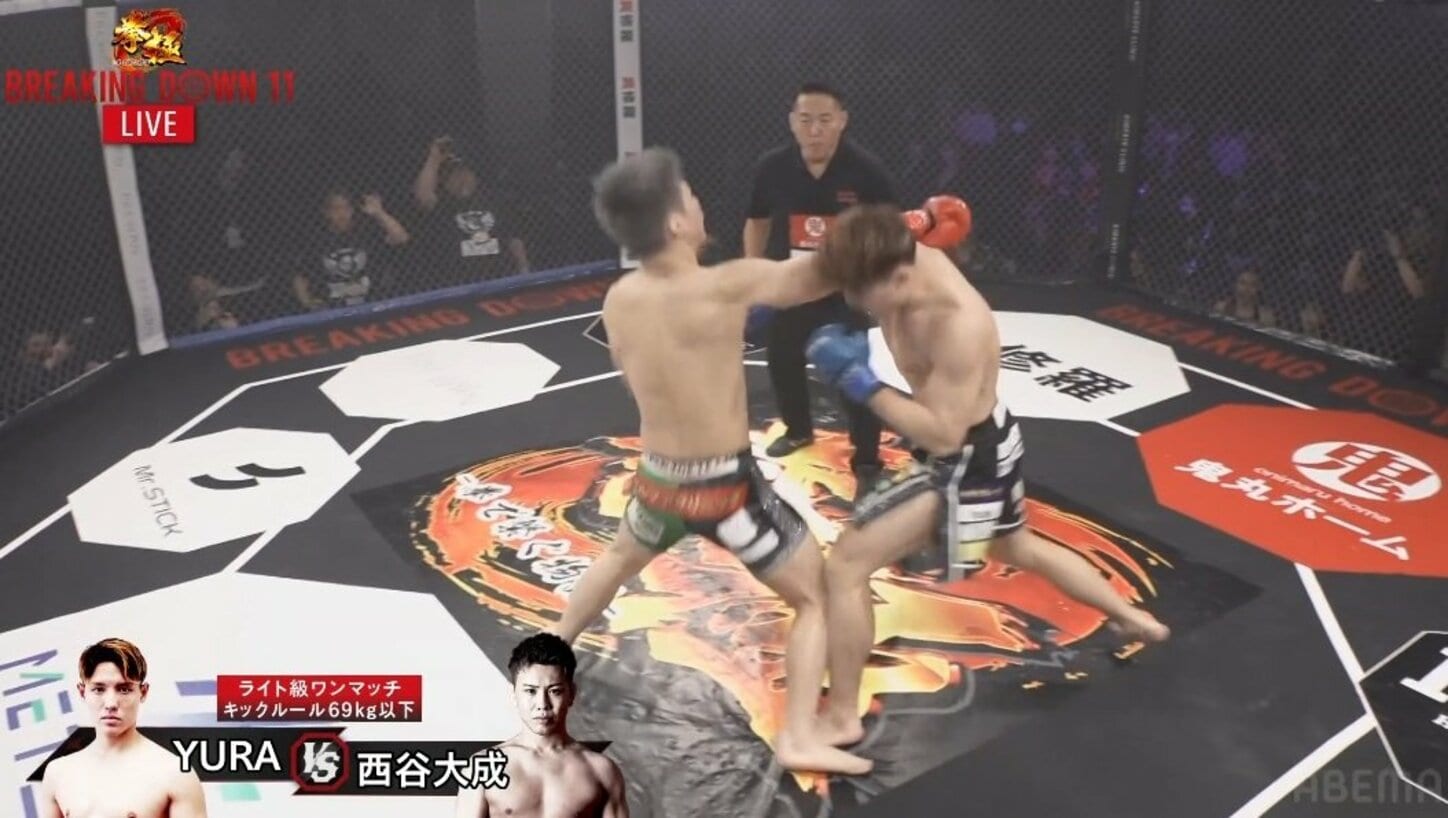 Breaking Down11（ブレイキングダウン11）結果・速報・対戦カード・大会情報 | 格闘技 | ABEMA TIMES | アベマタイムズ