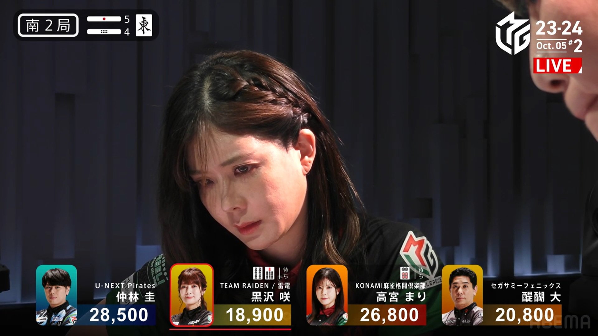 高宮まり、苦悩の横顔がフォトジェニック 絶体絶命での真剣な眼差しにファンは歓喜「きれいやな〜」／麻雀・Mリーグ | ニュース | ABEMA TIMES | アベマタイムズ