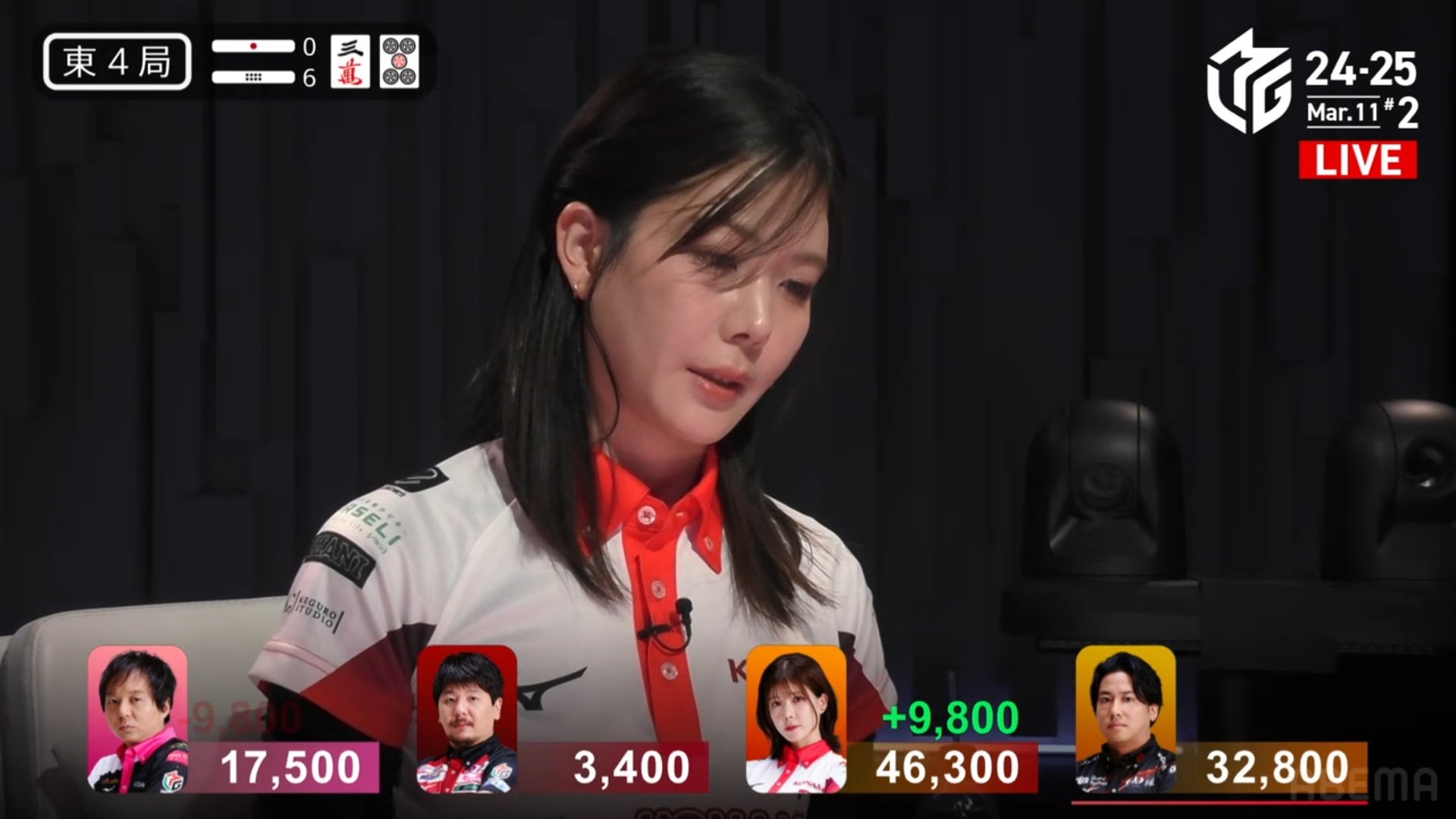 (2ページ目) 積み棒多いの苦手です…人気女流雀士、満貫＋6本場にかわいく言い間違い「9200です…800です」にほっこりするファン／麻雀・Mリーグ | 麻雀 | ABEMA TIMES ...