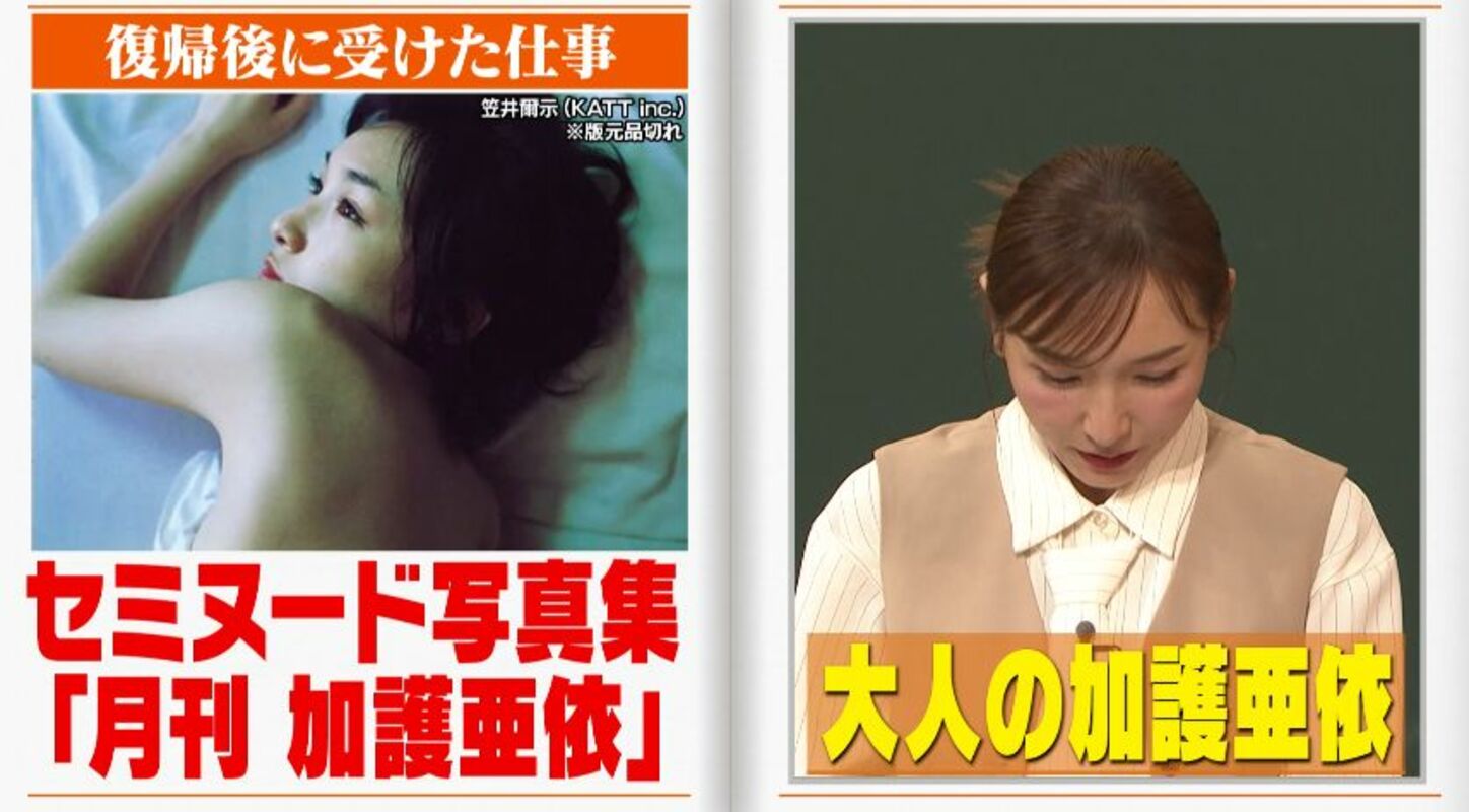 (2ページ目) 加護亜依、芸能界復帰半年でセミヌード写真集をOKした理由、当時は大きな話題に | バラエティ | ABEMA TIMES | アベマタイムズ