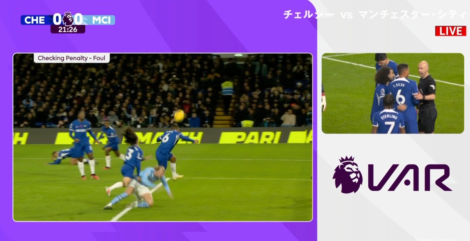 物議を醸す！疑惑の“PK判定シーン” 怪物・ハーランドの際どいPK獲得の瞬間 倒された“被害者”はどっち？過去に誤審を犯した主審で議論もさらに過熱 | プレミアリーグ | ABEMA ...