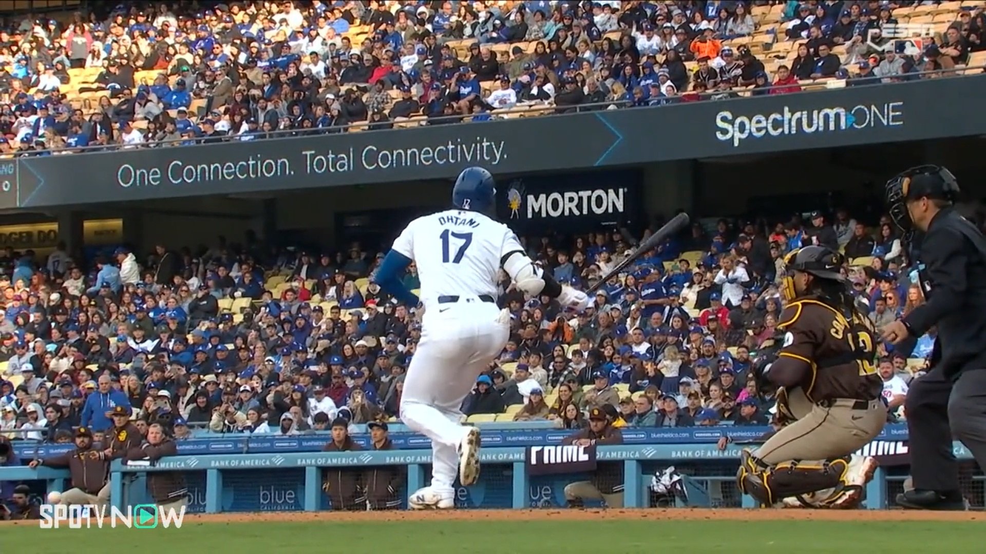 痛いけど我慢！大谷翔平、自分のパワーをまさに体感する“自打球”悶絶からの笑顔でOKアピール | MLB | ABEMA TIMES | アベマタイムズ