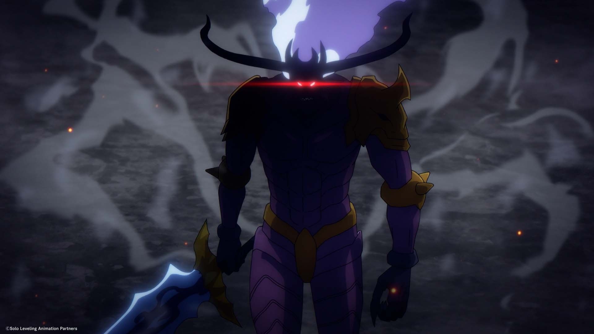 The Demon King Baran Descends! Anime "Solo Leveling" Episode 20 ...
