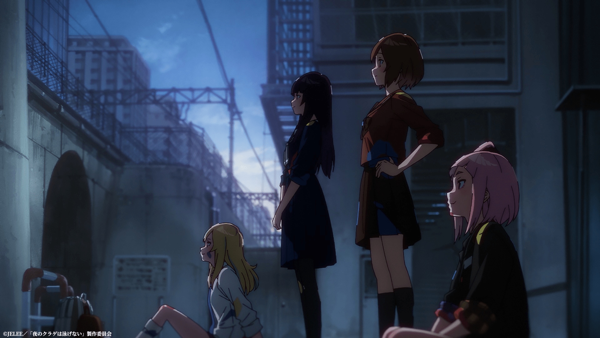 【写真・画像】アニメ『夜のクラゲは泳げない』サンドーのイベントにゲスト参加する「JELEE」！第12話あらすじ＆先行カット、WEB予告が公開 4枚目 | アニメニュース | ABEMA ...