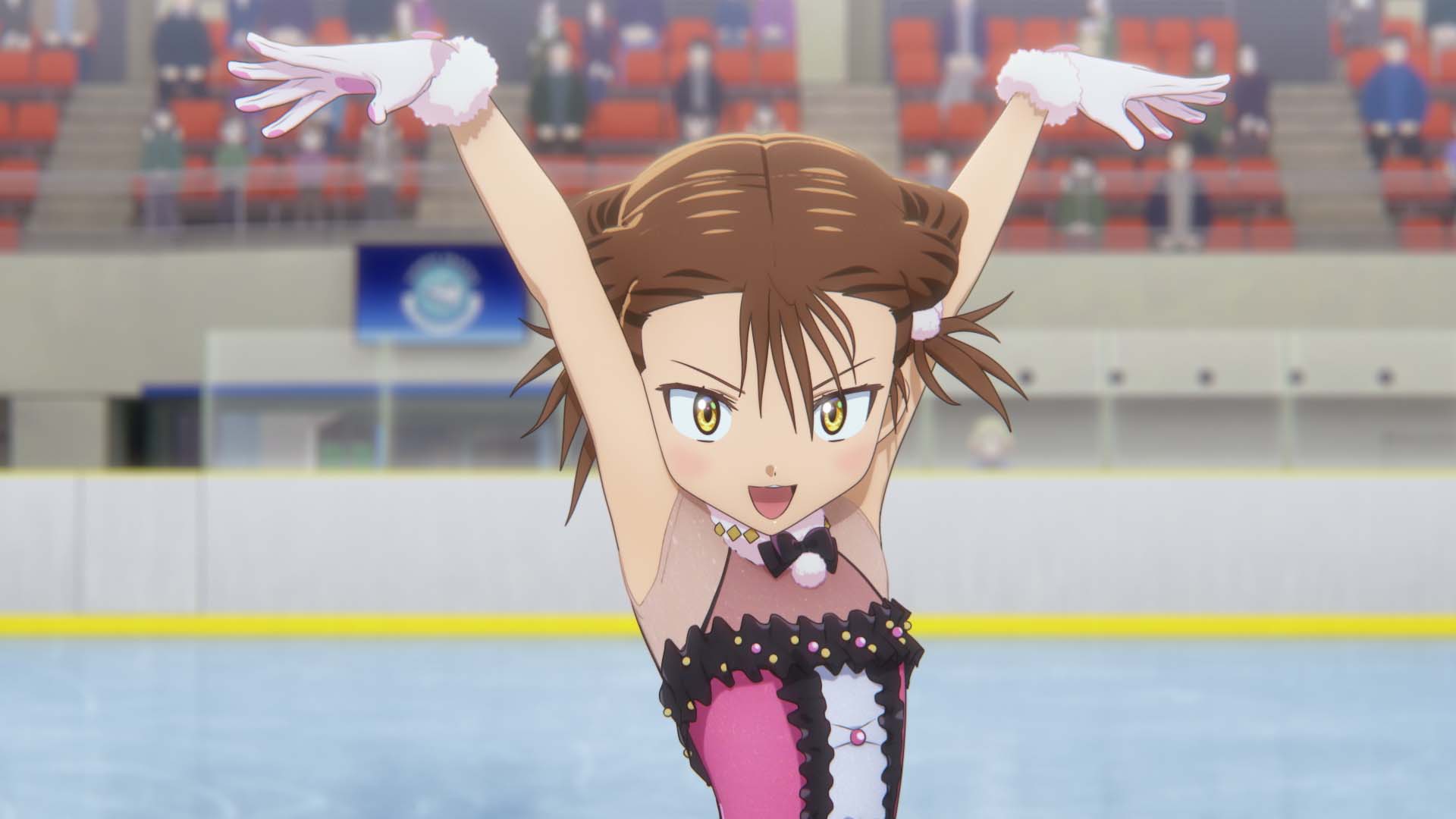 【写真・画像】逆転を狙うミケは2回転のコンビネーションに挑む！アニメ『メダリスト』第5話あらすじ・先行カット・WEB予告公開 1枚目 | アニメニュース | ABEMA TIMES | アベマタイムズ