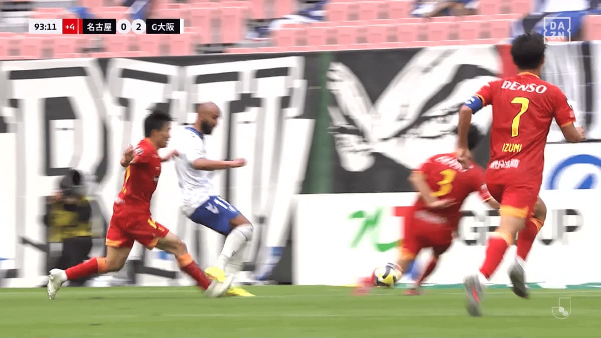 【写真・画像】「うますぎて笑う」ガンバFWの“50m独走アシスト”が脚光！「9割ジェバリの得点」絶品フェイク→完璧パスの一部始終 1枚目 | Jリーグニュース | ABEMA TIMES ...