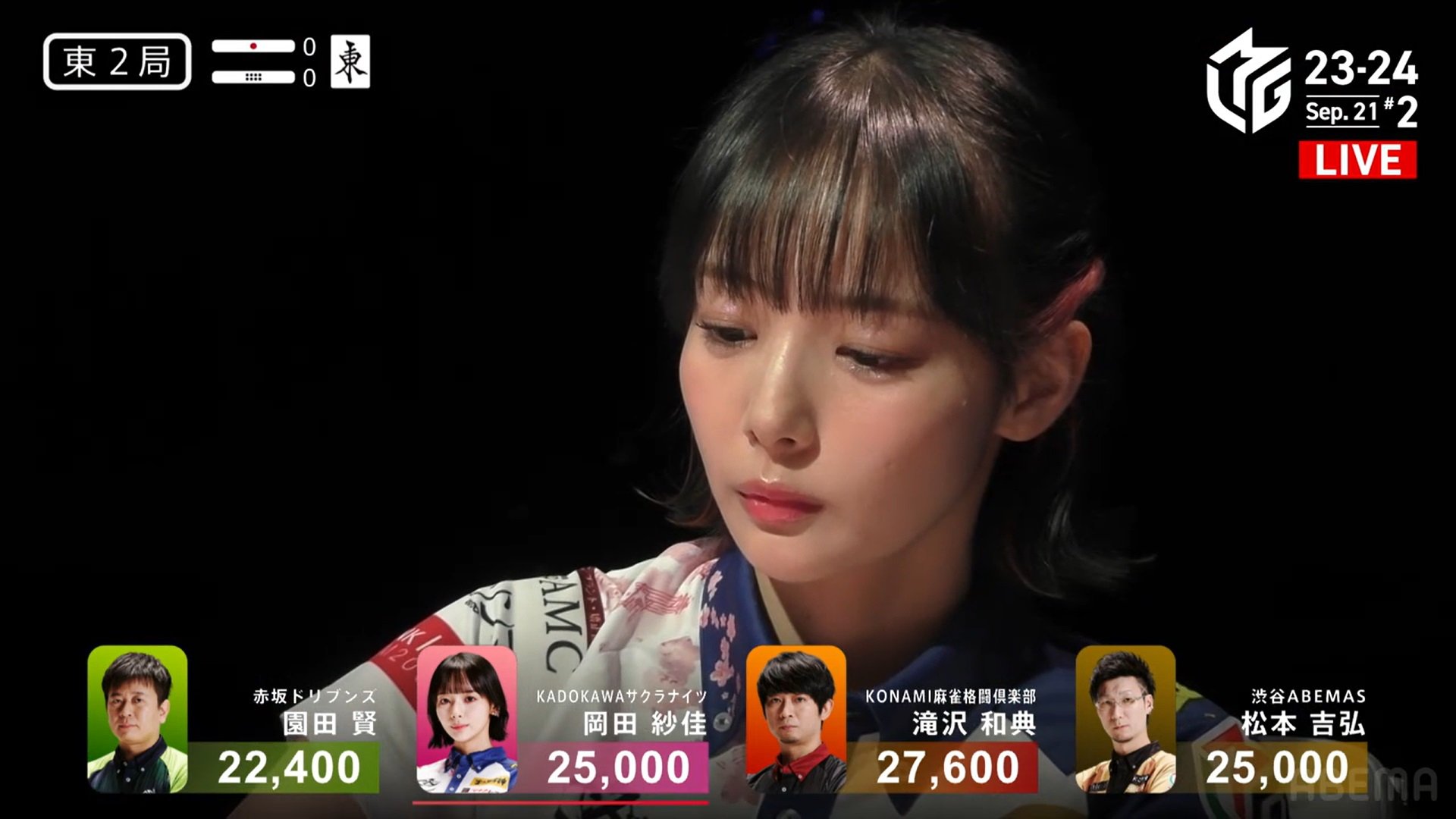 実況「表情、硬いですかね？」解説「お美しいですね」美貌のモデル雀士をめぐる“噛み合わない会話”が大好評／麻雀・Mリーグ | ニュース | ABEMA TIMES | アベマタイムズ