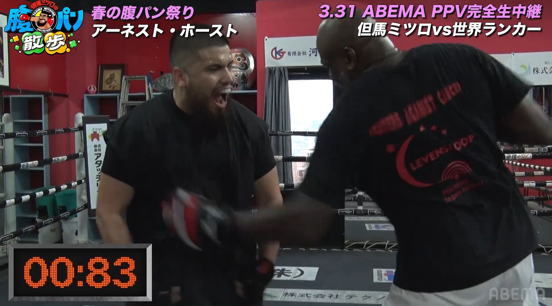 K 1ヘビー級のレジェンド、ボクシング日本ヘビー級王者に衝撃ボディを叩き込む戦慄の瞬間 格闘技 Abema Times アベマタイムズ