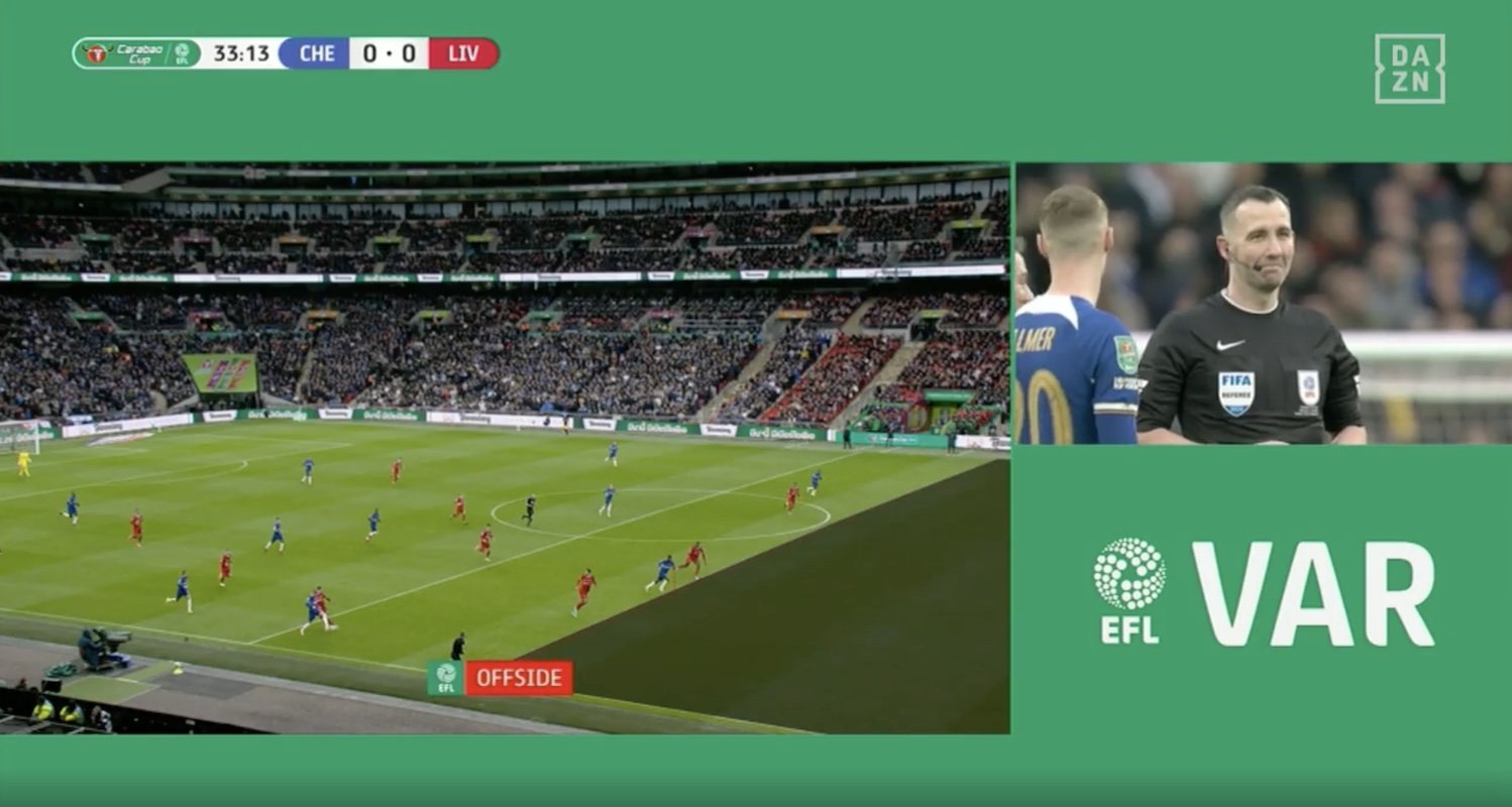 「どこがオフサイド？」「何分かかってんだよ！」“際どすぎるVAR”でゴールが取り消された瞬間 ハンパない緊張感…肉眼では絶対に不可能な“超精密判定”にスタジアム騒然！ | サッカー ...