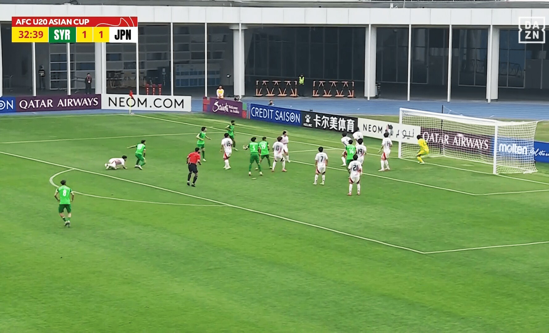 【写真・画像】U-20日本代表が唖然…シリア10番の“理不尽ゴラッソ”が衝撃すぎた瞬間「ロケットや」「さすがにノーチャンス」【U20アジアカップ】 5枚目 | サッカー日本代表 | ABEMA ...