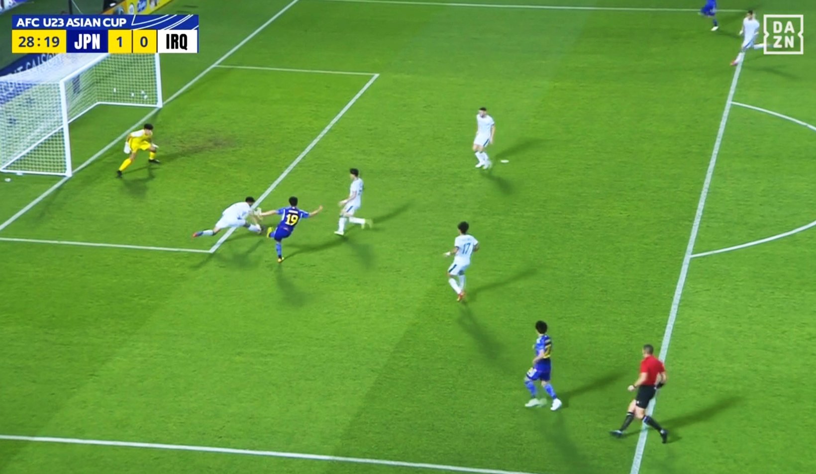 【写真・画像】「やばすぎ！キャリア最高だ！」U-23日本代表エース、パリ五輪出場に導くスーパーゴールが話題！ 完璧な裏抜けと華麗なターン→冷静フィニッシュの瞬間「上手いっ」 1枚目 ...