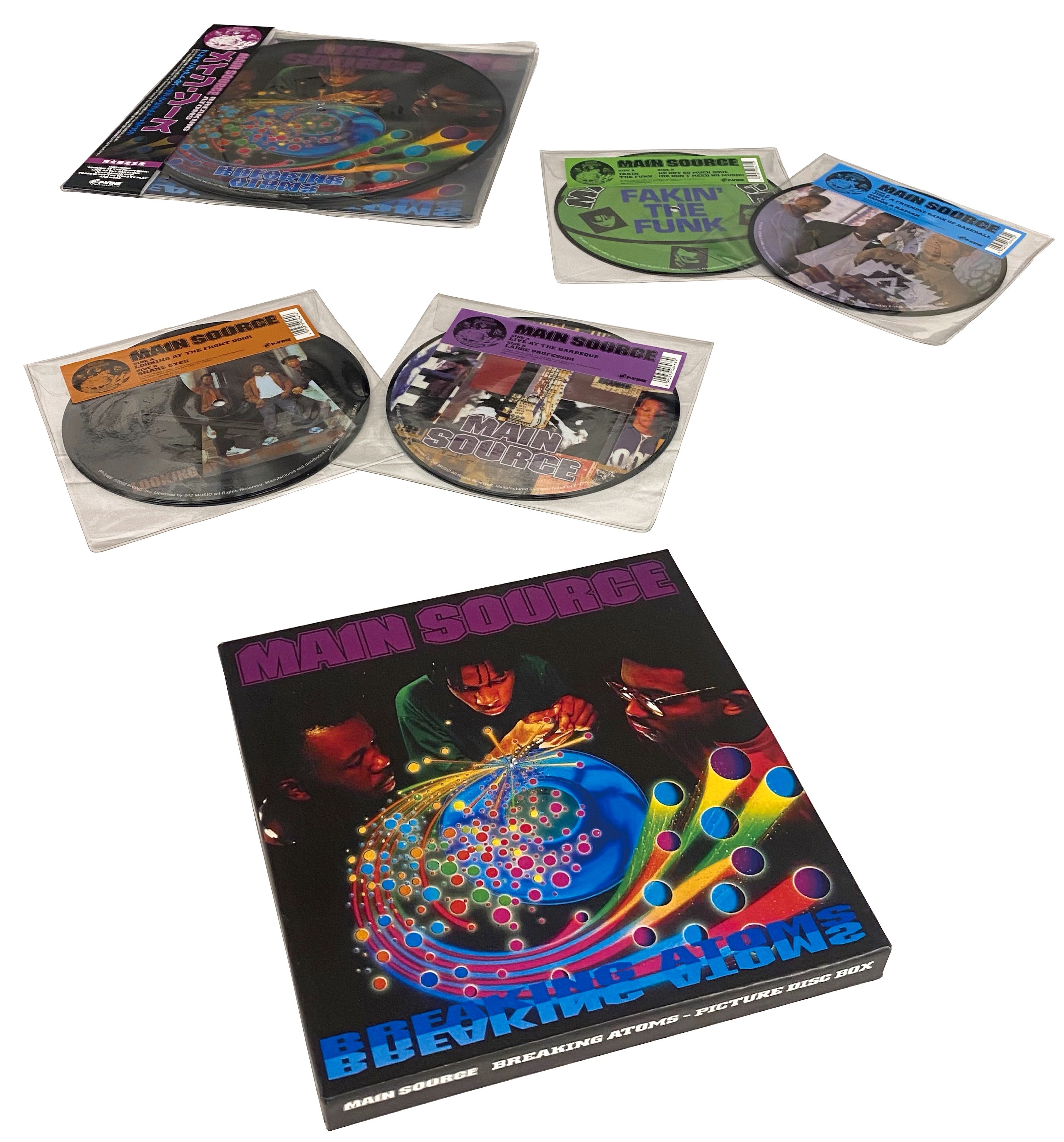 MAIN SOURCEの伝説のファースト・アルバム『Breaking Atoms』がついにBOXセットになって発売！ | ニュース ...