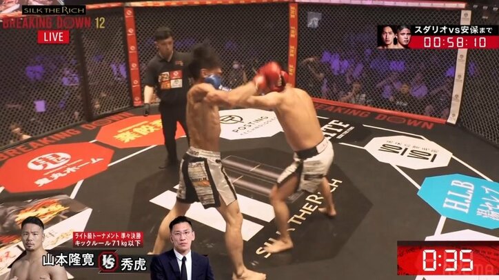 Breaking Down12（ブレイキングダウン12）結果速報・対戦カード・大会情報 | 格闘技 | ABEMA TIMES | アベマタイムズ