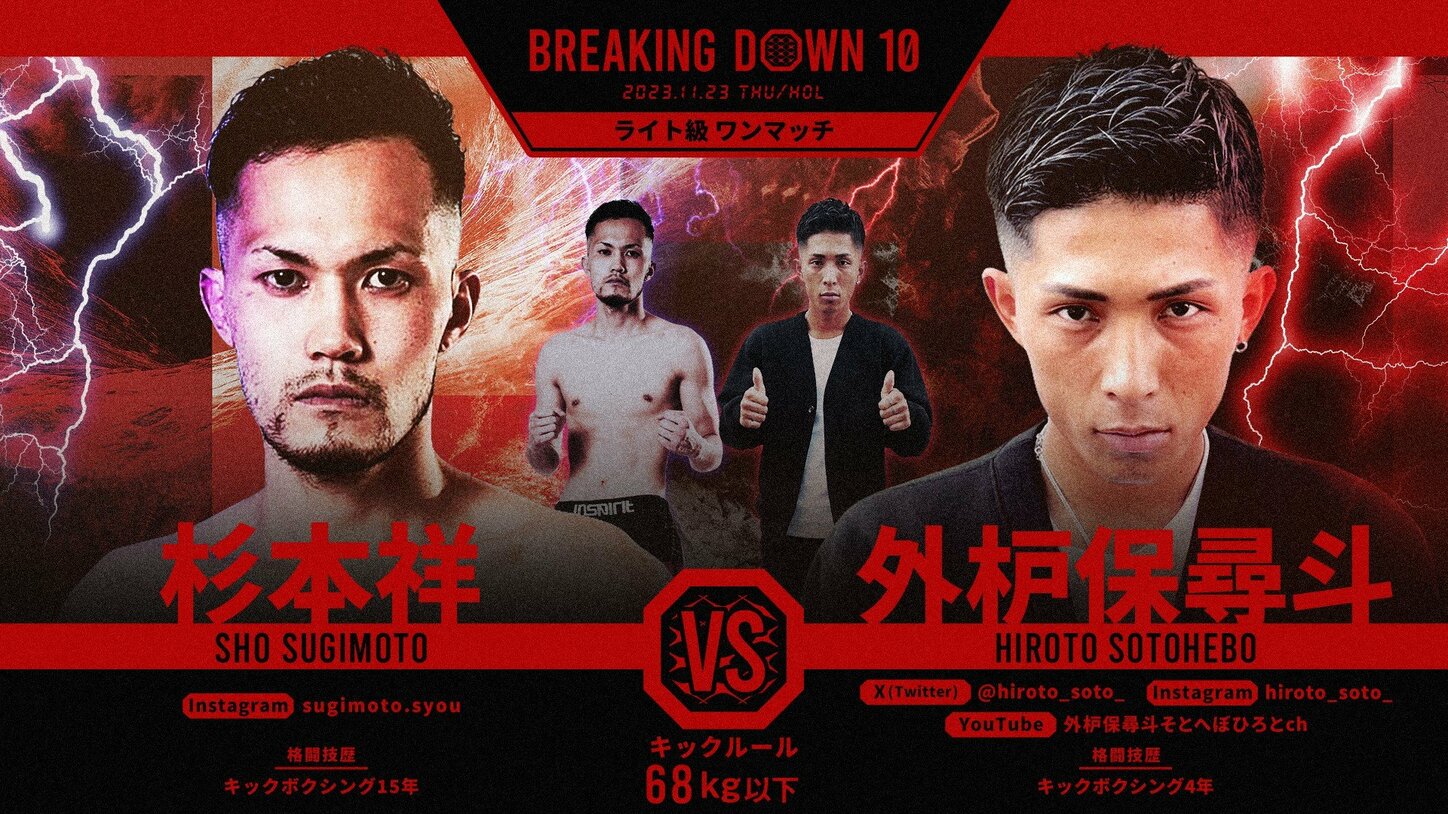 【写真・画像】Breaking Down10（ブレイキングダウン10）結果・速報予定・対戦カード・大会情報 22枚目 | ニュース | ABEMA TIMES | アベマタイムズ
